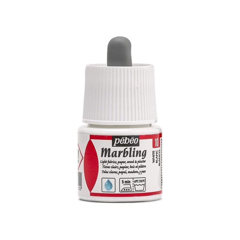 MARBLING 45 ML WEISS – Pébéo