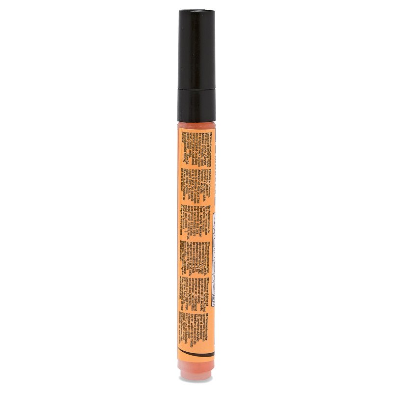 ACRYLIC MARKER PUNTA FINO REDONDO 1,2 MM NARANJA FLUORESCENTE – Pébéo