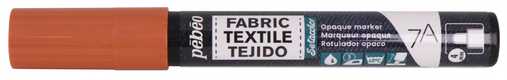 7A OPAQUE MARKER 4 MM ROUND NIB COPPER – Pébéo